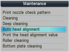 Perform a Print Head Alignment - MX870