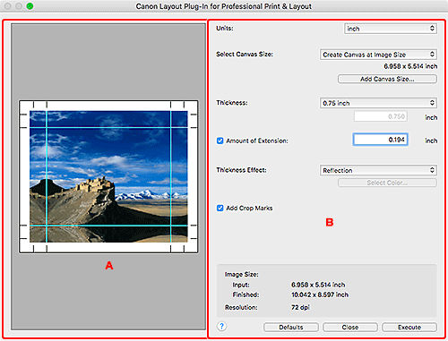 Layout Plug-In for Professional Print & Layout Screen - macOS