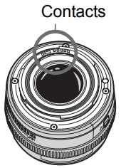 Keeping lens contacts clean on the EOS 5D