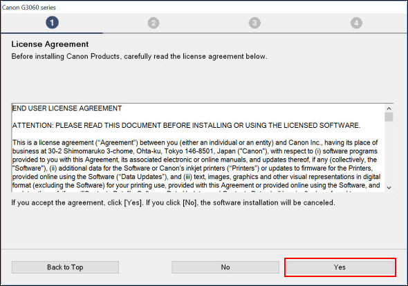 PIXMA G3260 Wireless Setup Using a USB Cable - Windows
