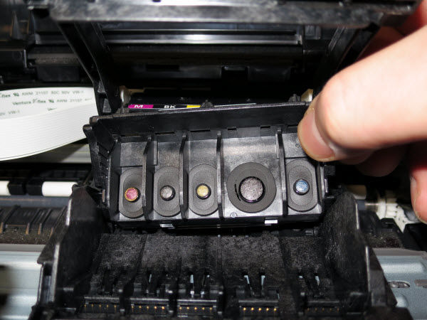 Replace / Reseat the Print Head - TS702