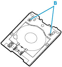 Placing a Printable Disc - TS8220