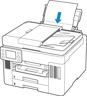 Cleaning Inside the Printer (Bottom Plate Cleaning) - GX7020