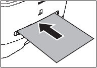 Load paper/envelope into the multi-purpose feeder-ICMF 3200