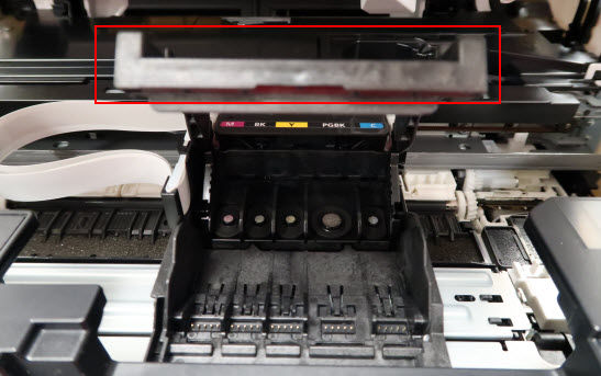 Replacing / Reseating the Print Head - TS6220