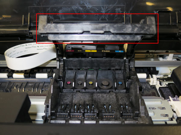 Replace / Reseat the Print Head - TS702