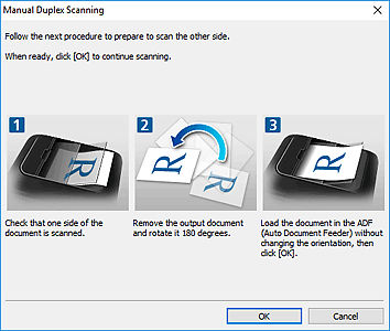 Scanning Both Sides of a Document Using the ADF (Windows) - TR7520 ...