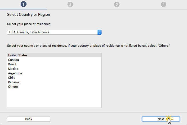 Setting up the Printer for use on a Wired LAN - Establishing connection ...