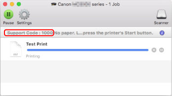 List of Flashing Light Errors - PIXMA MG3020, MG3022
