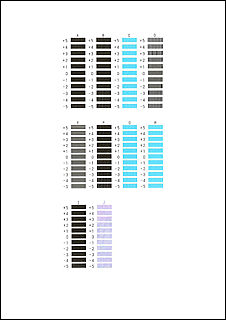 Aligning the Print Head Manually from a Windows PC - G7020
