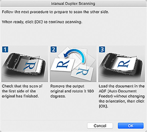 IJ Scan Utility Lite (macOS) - Scanning Multiple Documents at One Time from the ADF (Auto ...