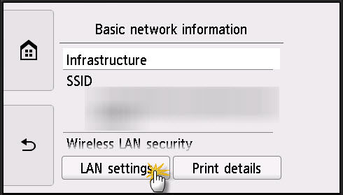 PIXMA TR8520 Manual Wireless Setup - TEXT