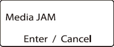 If a Tube or Label Tape Becomes Jammed - Mk2600