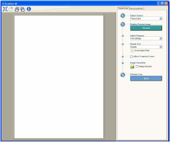 Scanning with the MF Toolbox 4.9-ICMF 6500