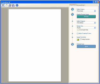 Scanning with ScanGear MF-ICMF 4150
