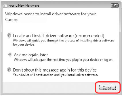 Install the printer driver using the prepackaged CD - Easy Install ...