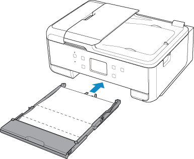 Cleaning the Bottom Plate from the Operation Panel - TR7520