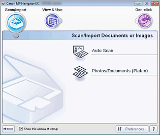 OCR scanning using MP Navigator EX for Windows - MP280 / MP495 / MP499