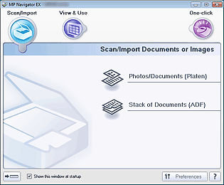 Batch (Automatic Document Feeder) scanning using MP Navigator EX on an ...