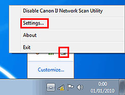 Scanning using the Operation Panel (Windows) - MG5220