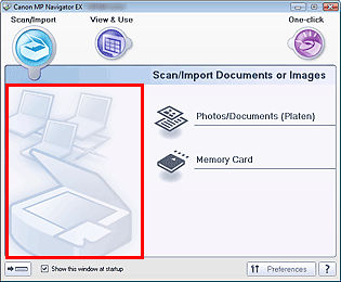 Confirm the correct scanner is selected in Preferences (Windows) - MX360