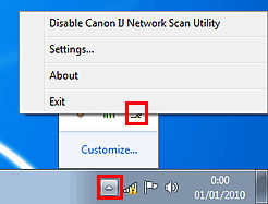 Scanning using the Operation Panel (Windows) - MG5220