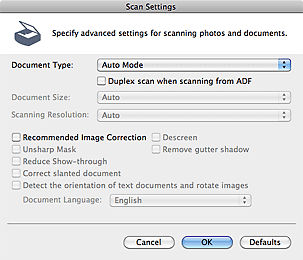 Scan using MP Navigator EX - MX372 (Mac)
