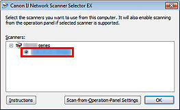 Scanning using the Operation Panel (Windows) - MX882
