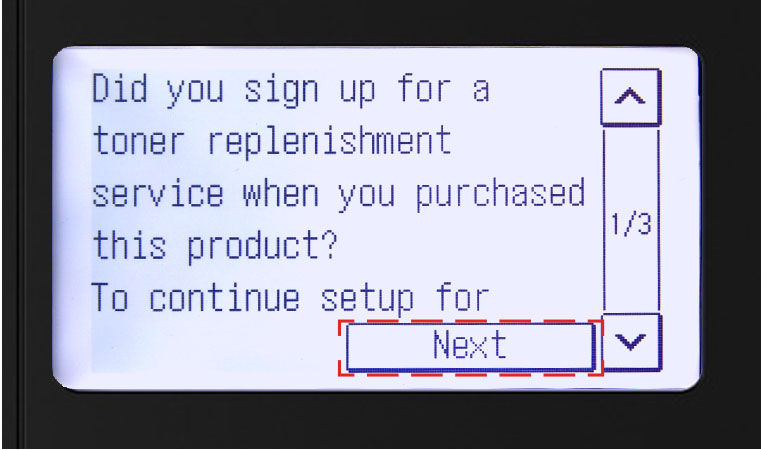 How to activate the Auto Replenishment Service (ARS) on the MF260 ...