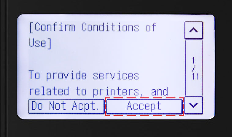 How to activate the Auto Replenishment Service (ARS) on the MF260 ...