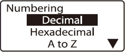 Printing Text with Sequential Numbers (Numbering Print) - Mk2600