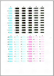 Print Head Alignment MX310