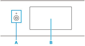Main Components of the Printer (Operation Panel) - TS9520 / TS9521C