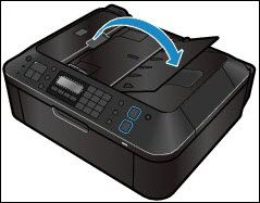 Loading Documents in the ADF (Automatic Document Feeder) - MX410