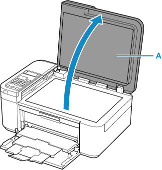 Load Original Items on the Platen (Scanner Glass) - TR4720