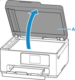 Load Original Items on the Platen (Scanner Glass) - TR7820