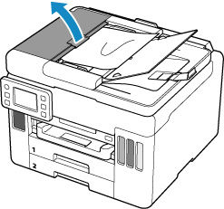 Support Code 2801 Appears (Document Jammed in ADF) - GX7020