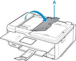 Loading Documents in the ADF (Auto Document Feeder) - TR8620