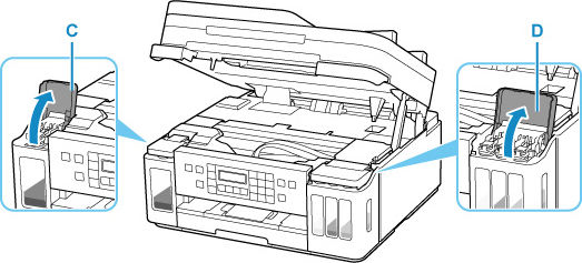 Refill the Ink Tanks - G7020