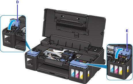 Reseat / Replace the Print Head - G1200