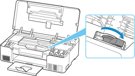 Support Code 1366 Appears (Ink Valve is Closed) - G1220