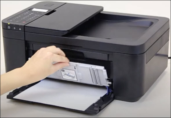 Support Code 1250 Appears (Paper Output Tray is Closed) - TR4720