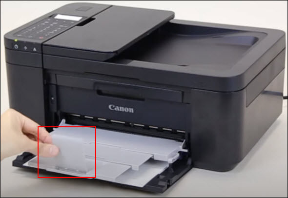 Support Code 1250 Appears (Paper Output Tray is Closed) - TR4720