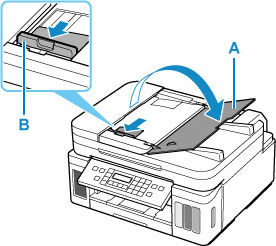 How to Send a Multi-page Fax from the Operation Panel - G7020