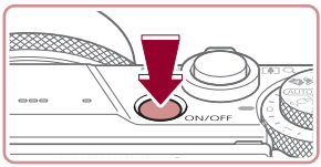 Powering the PowerShot G7 X Mark II on or off