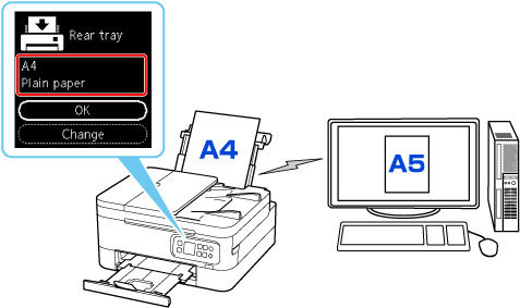 Paper Settings - TR7020