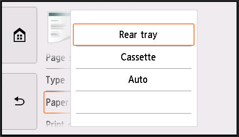 Paper Source Setting for Copies Changes After a Photo Copy
