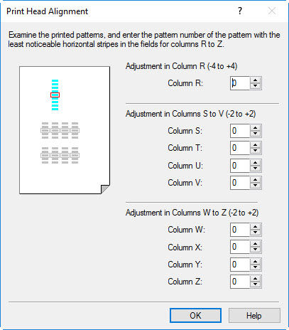 Perform print head alignment from the unit - MG2120