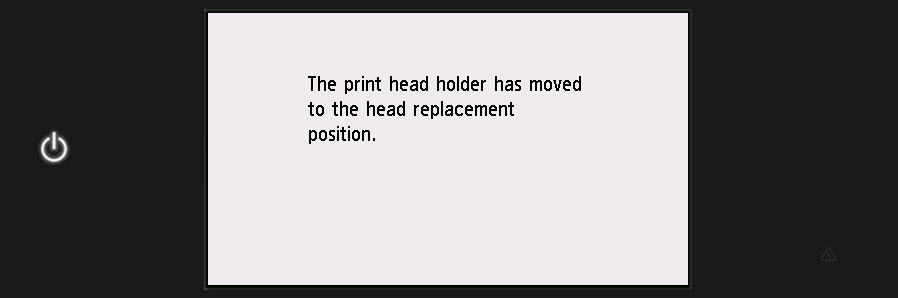 Replacing / Reseating the Print Head - TS8020