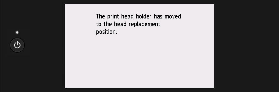 Replacing / Reseating the Print Head - TS8120